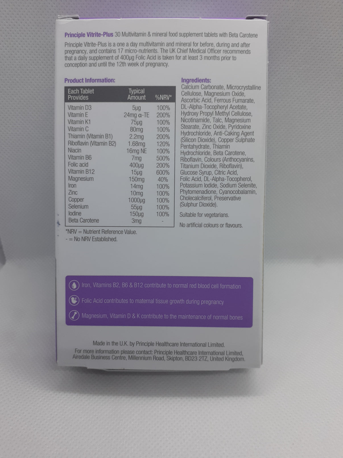 VITRITE-Plus 3 Box ( 90 tabs ) – Wan1Store